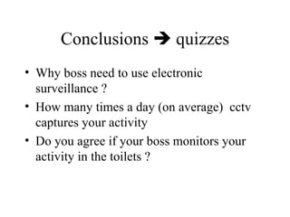 Electronics Surveillance | PPT