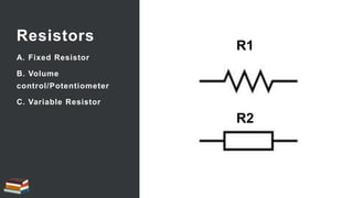 ELECTRONICS about the components of electrical | PPT