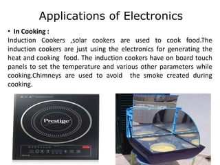 Electronics Applications in Daily Life | PPTX