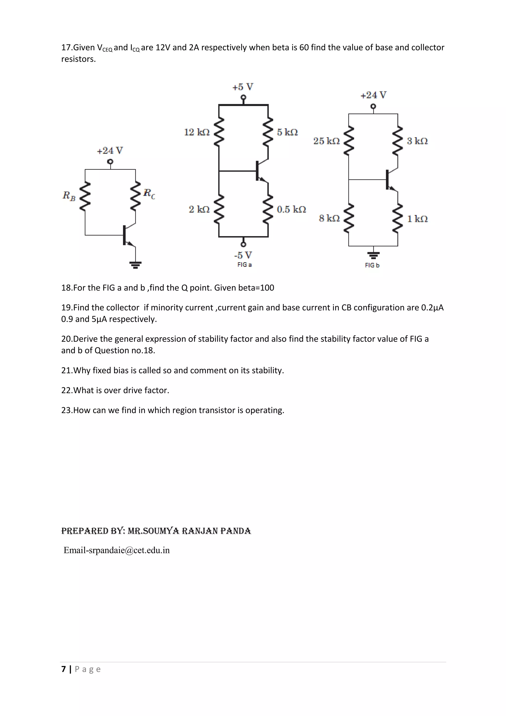 Electronics assignments | PDF