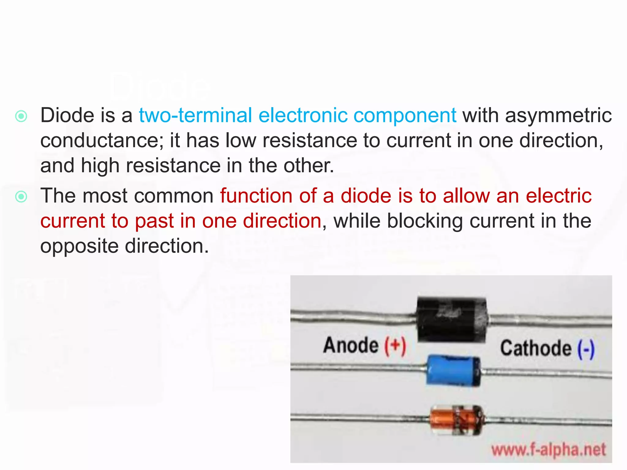 electronics basics | PPTX