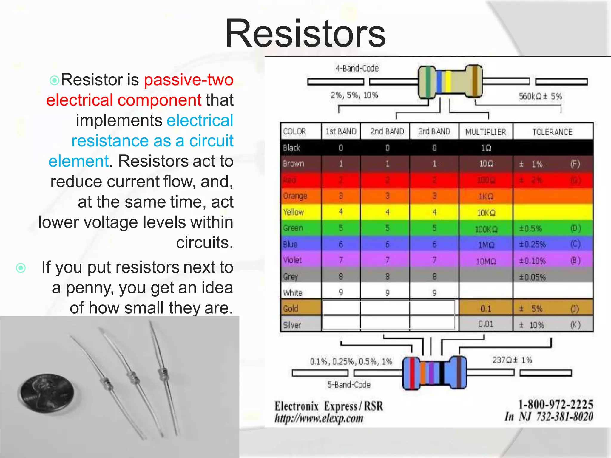 electronics basics | PPTX