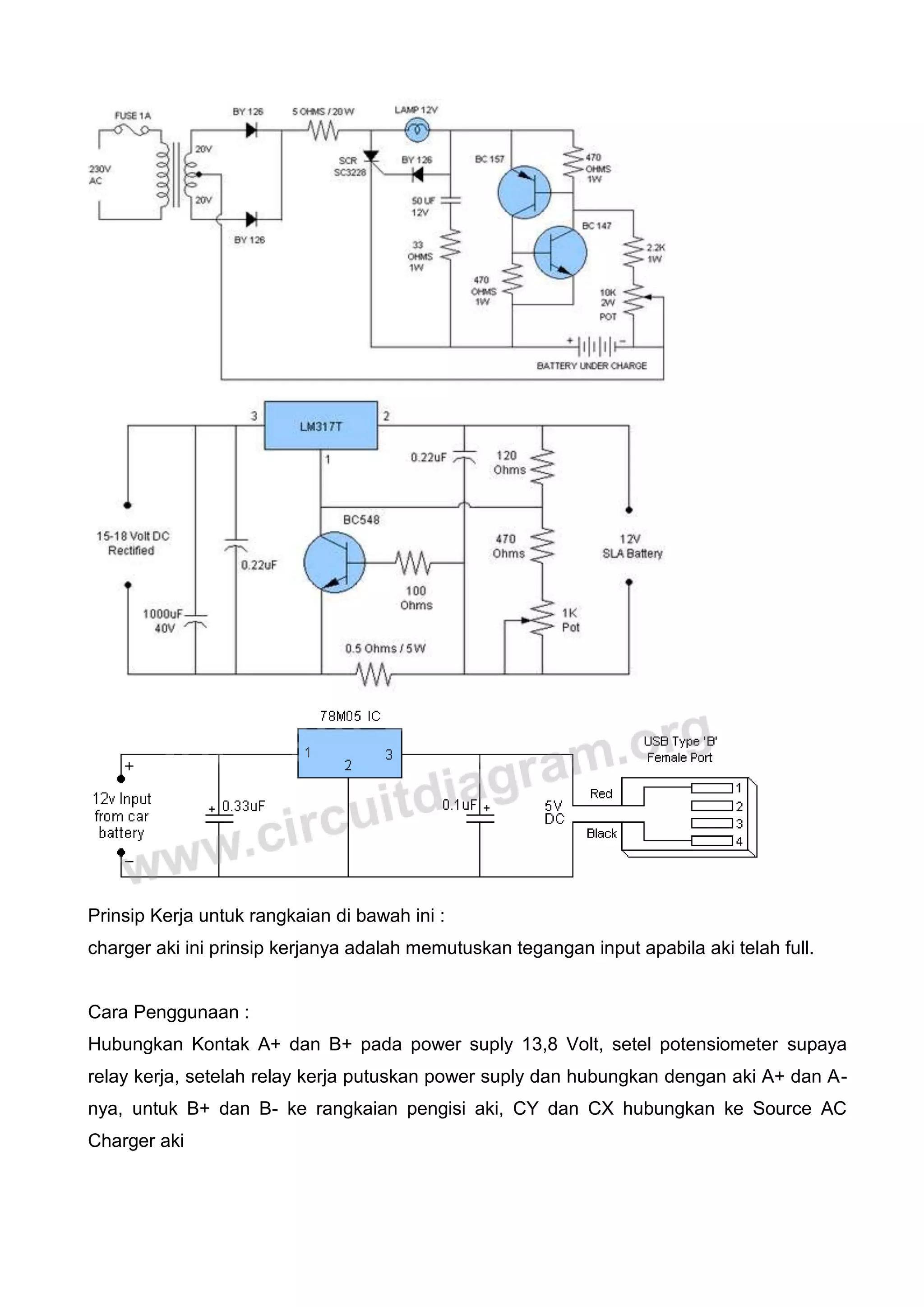 Electronic schema battery charger | DOCX