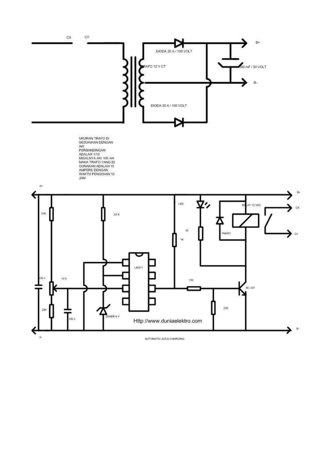 Electronic schema battery charger | DOCX