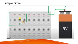 Electronics components and connections | PPTX