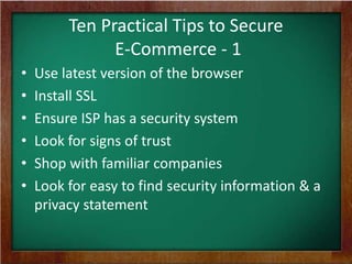 Electronic Security | PPTX