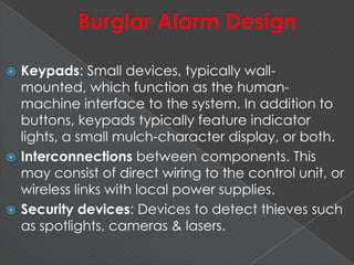 Electronic security system | PPTX