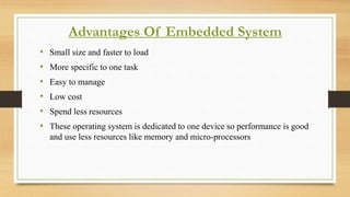 Electronics & Embedded System | PPT