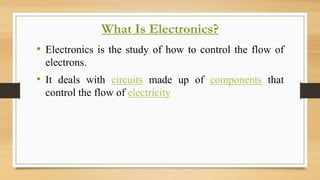 Electronics & Embedded System | PPTX