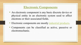 Electronics & Embedded System | PPTX
