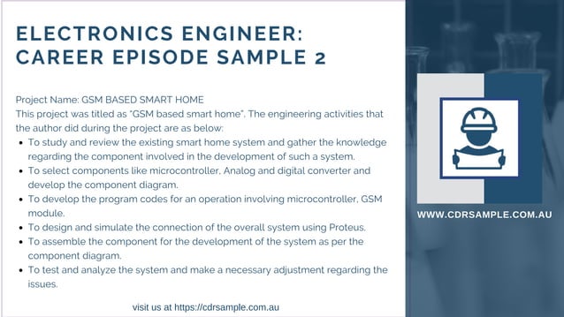Electronics engineering CDR Sample | PDF