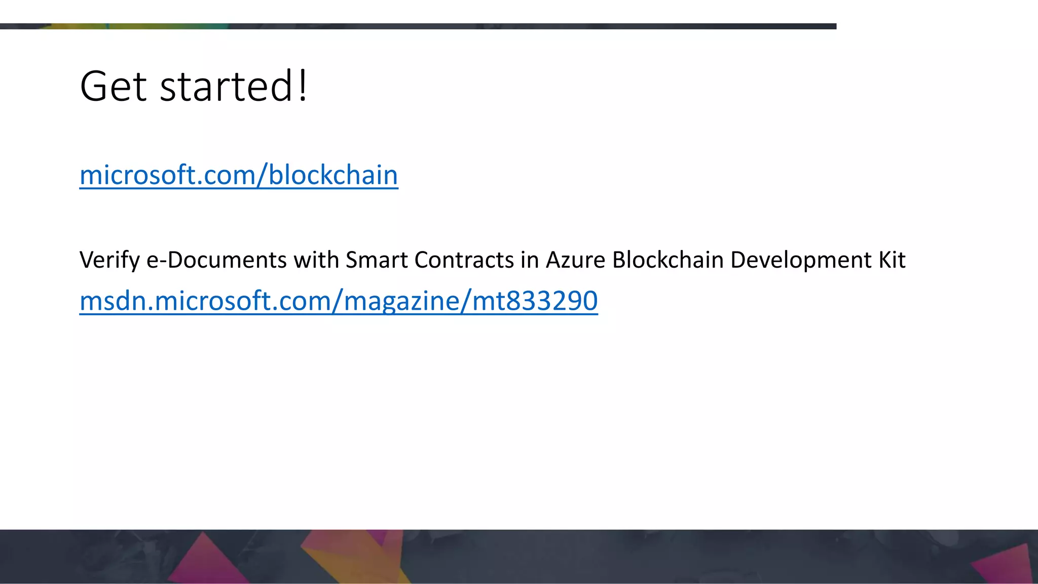 Electronic signature with blockchain | PPT