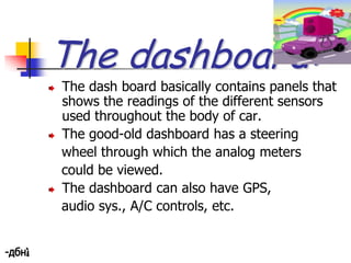 Electronics in car | PPSX