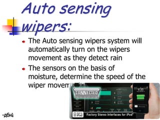 Electronics in car | PPSX
