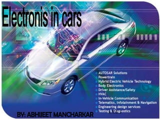 Electronics in car | PPSX