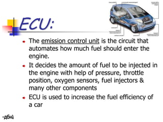 Electronics in car | PPT