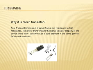 Transistor | PPT