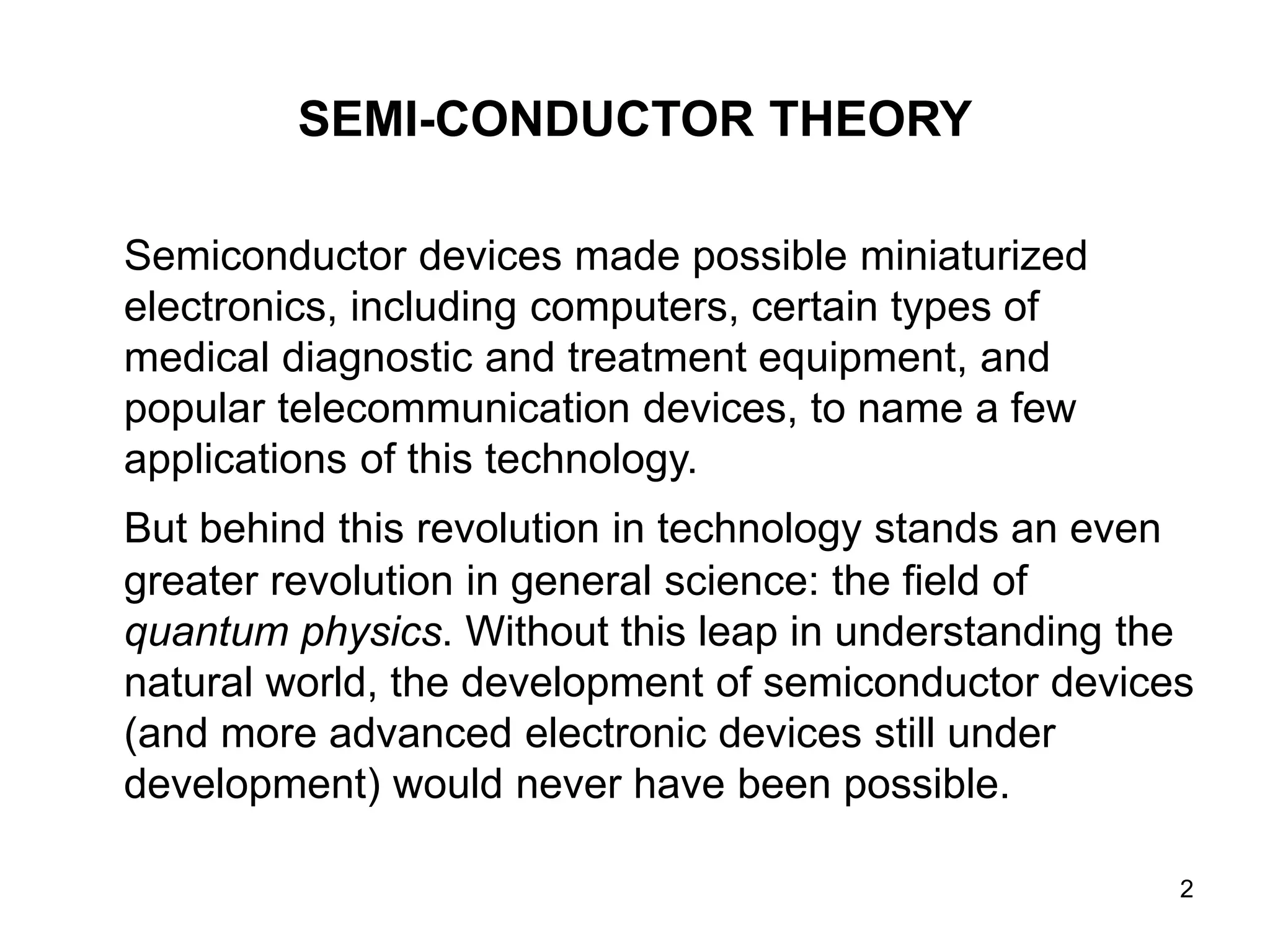 Electronics I SEMI-CONDUCTOR THEORY0.ppt