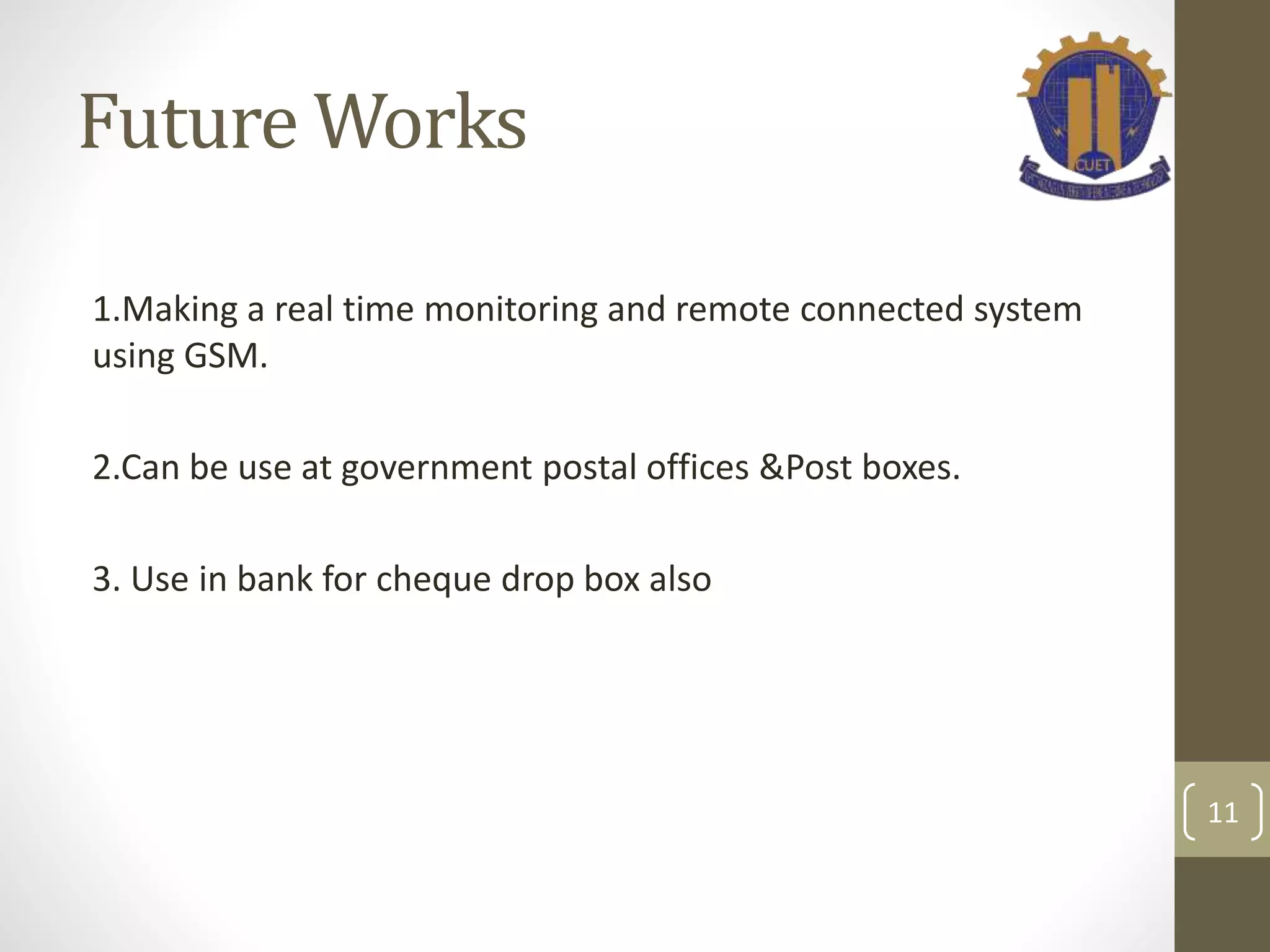 Electronics letter box | PPTX