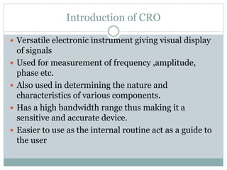 Electronics measurement | PPTX