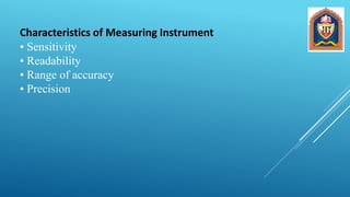 Electronics measurement and instrumentation ppt | PPTX | Physics | Science