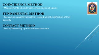 Electronics measurement and instrumentation ppt | PPTX | Physics | Science