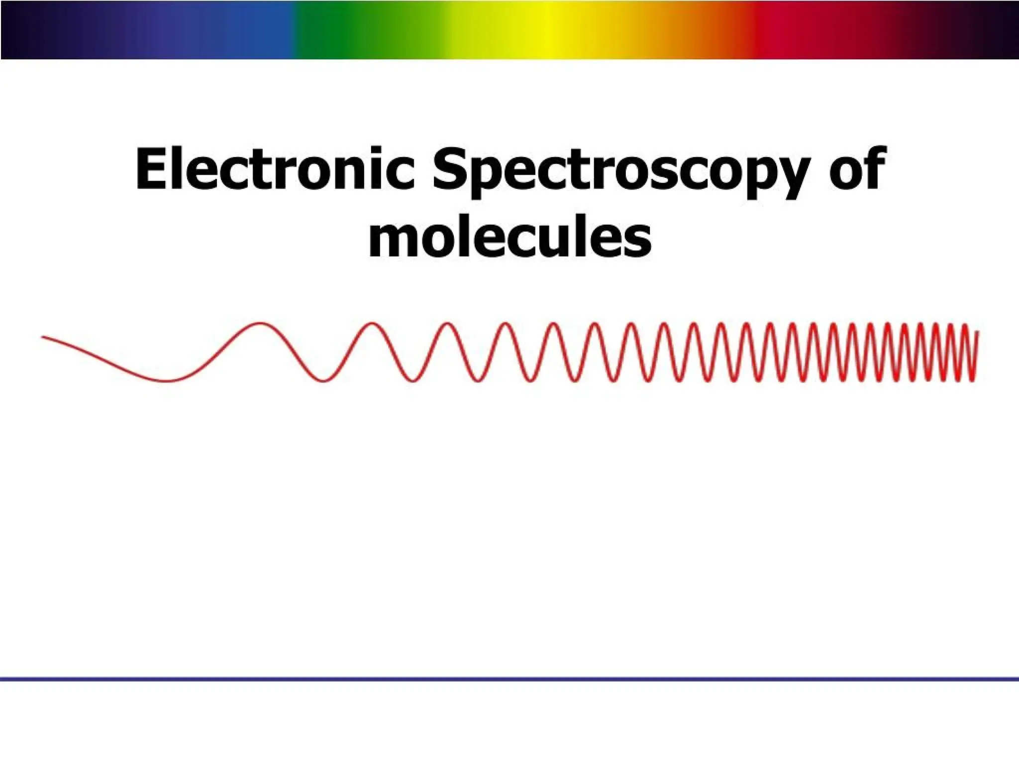 Electronic Spectroscopy , instrument and possible electronic transition | PPT