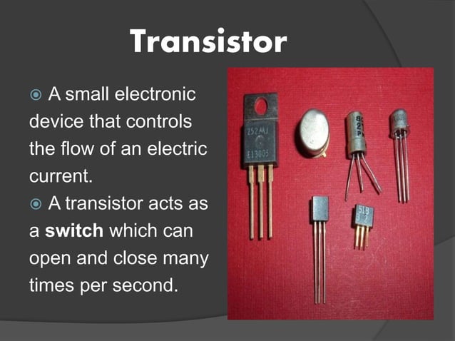 Transistor , NPN & PNP Transistor | PPTX | Consumer Electronics | Technology & Computing