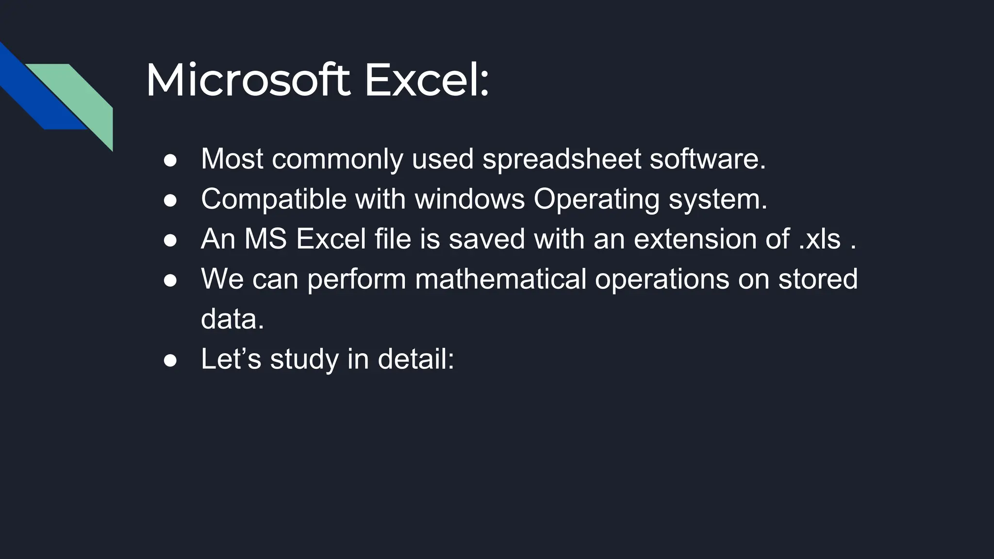 Electronic spreadsheet..pptx