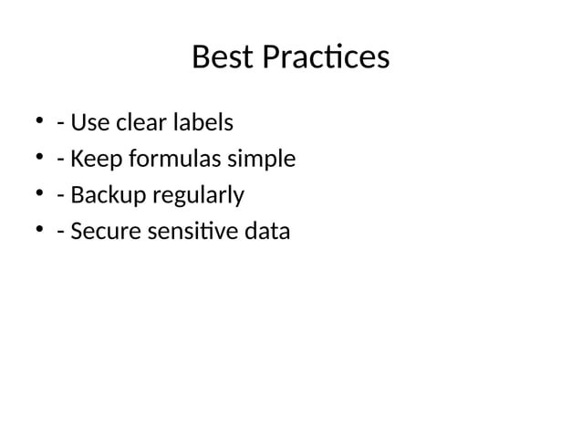 Electronic_Spreadsheet_Advanced.pptx PPT_X_IT-402_Electronic Spreadsheet | PPT