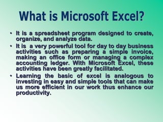 excel | PPTX