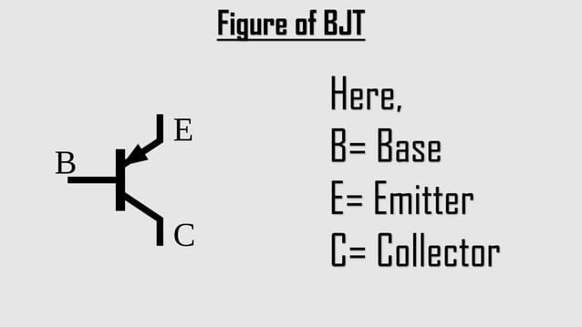 Bipolar Junction Transistor(BJT) | PPT