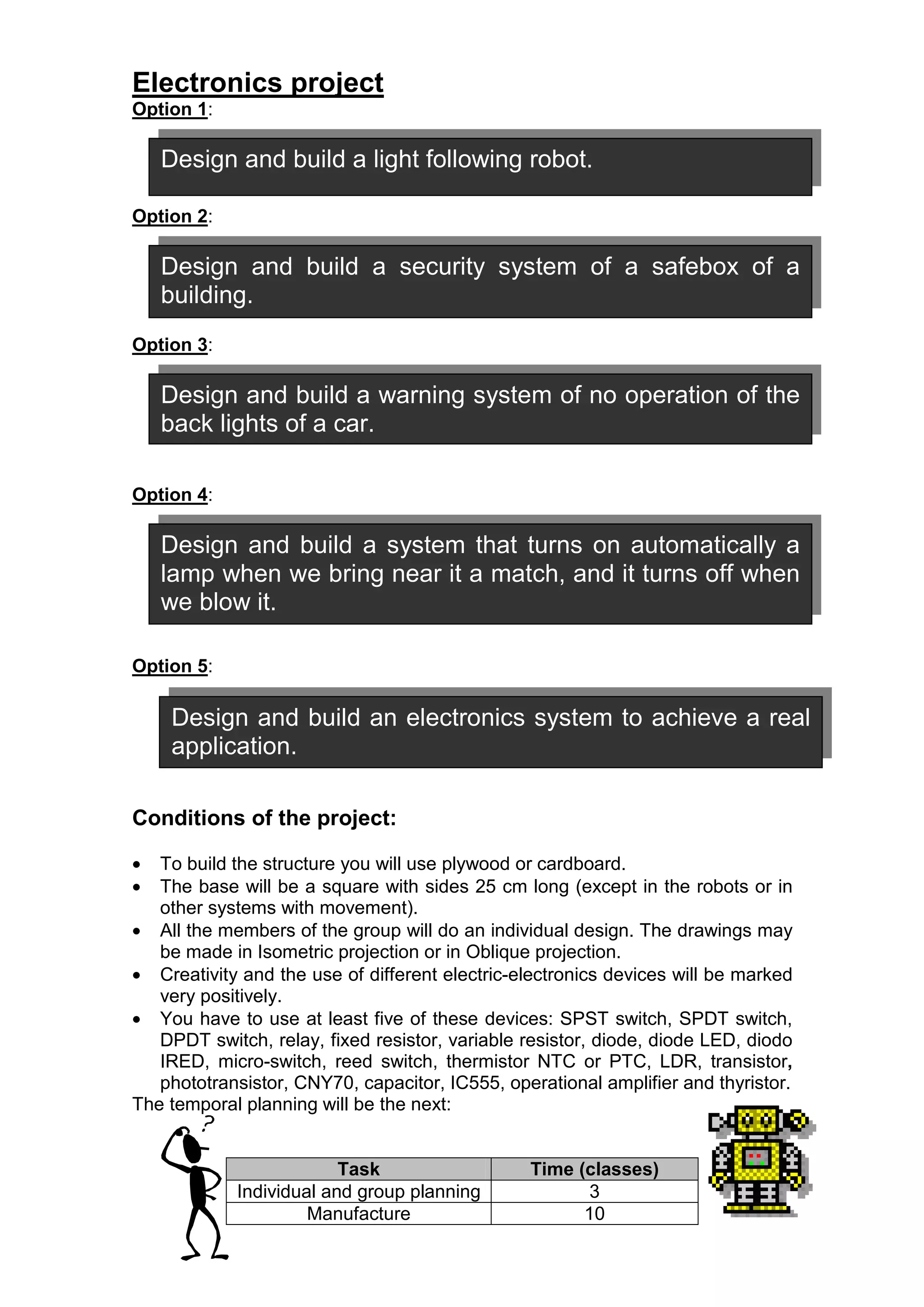 Electronics Project | PDF | Consumer Electronics | Technology & Computing