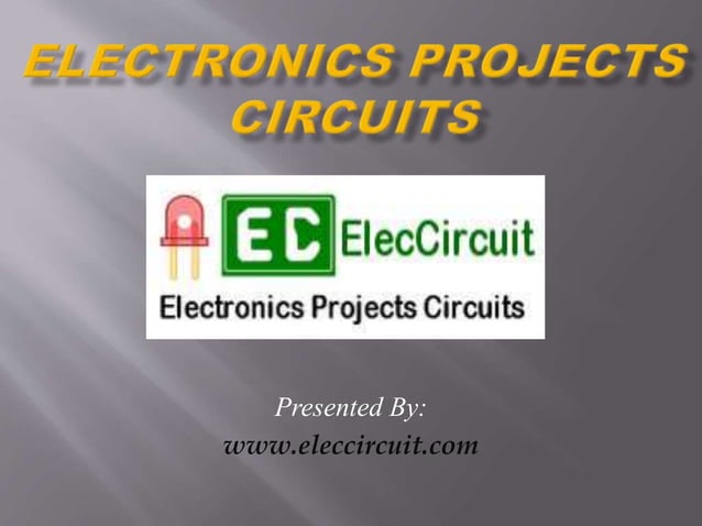 Basic Electronics Circuit Diagram | PPT
