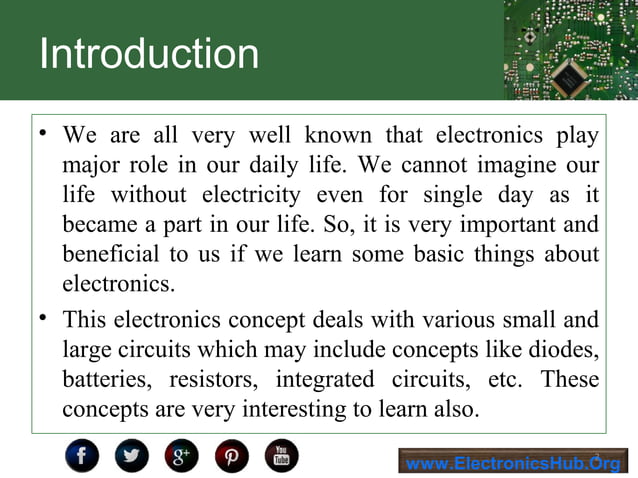 Electronics Projects List for Engineering Students | PPT | Consumer Electronics | Technology ...