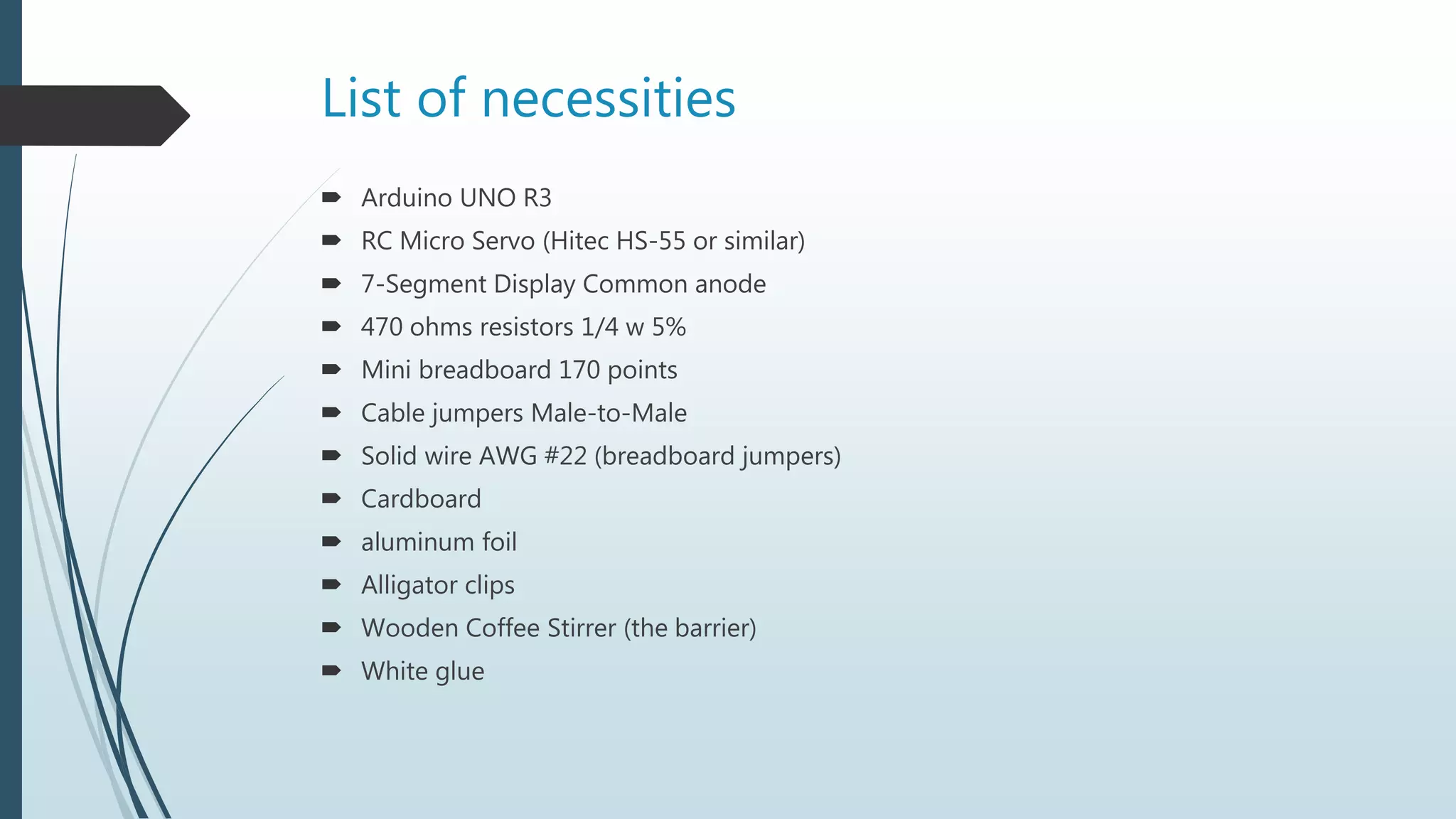 Arduino Automated Parking Lot System | PPT