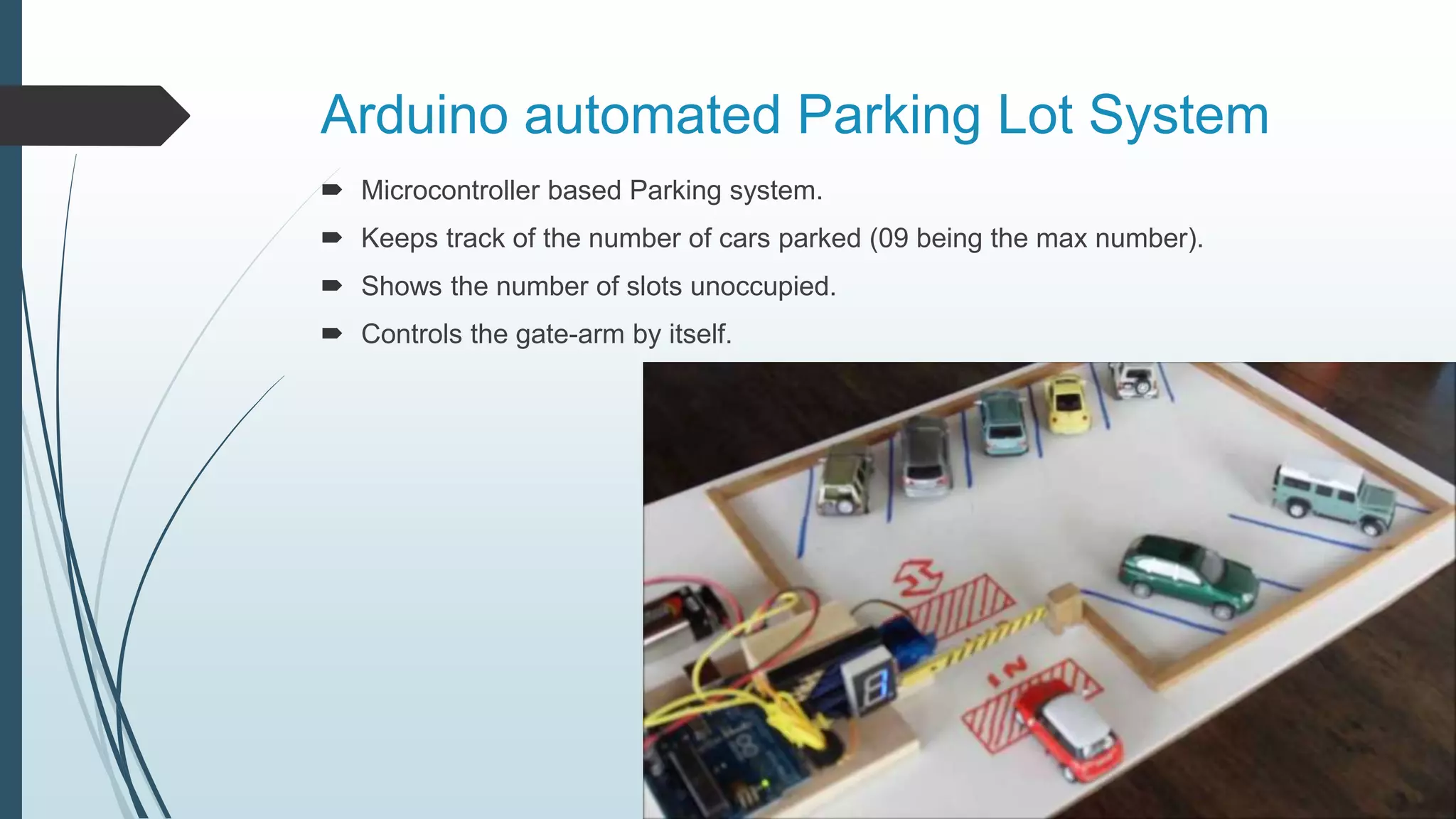Arduino Based Parking Lot System | PPTX