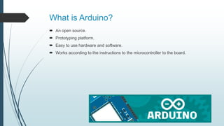 Arduino Based Parking Lot System | PPTX