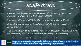 Practical competences in a MOOC through remote laboratories | PPTX