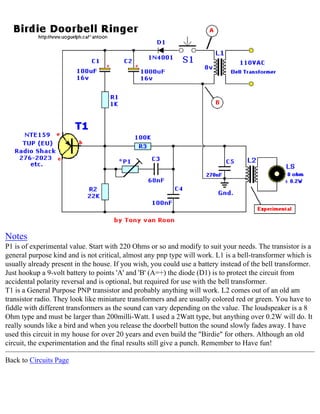 Electronics schematic circuits for the hobbyist | PDF