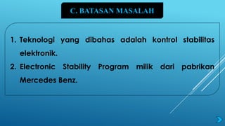 Electronic stability program | PPTX