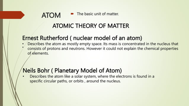 Electronic structure of matter. .pptx