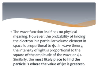 Electronic structure of the atom | PPTX