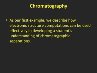 Electronic structures and processes report | PPTX
