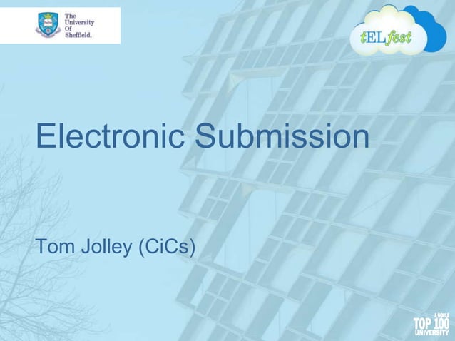Electronic submission | PPT
