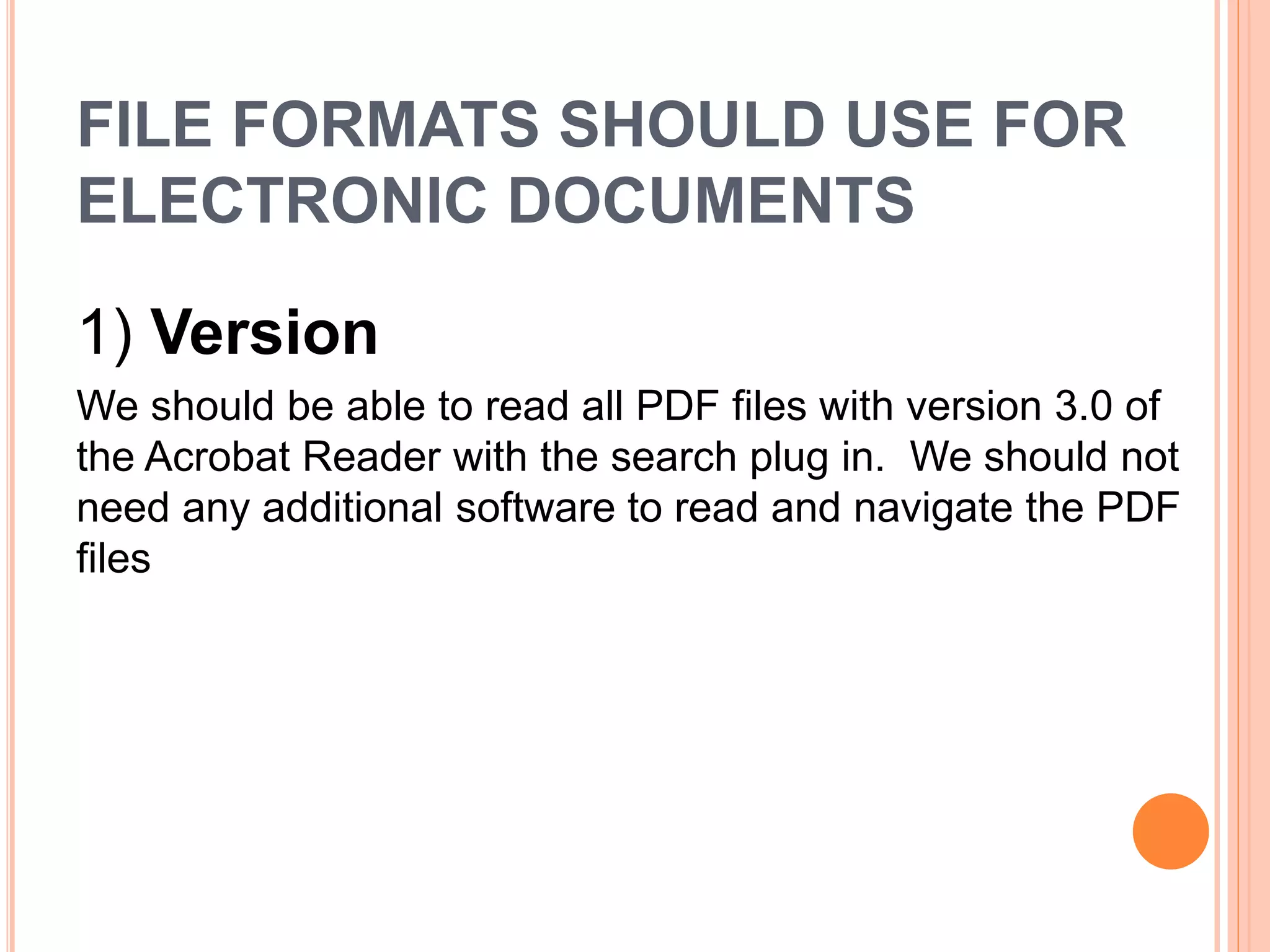 Electronic submission PPT | PPTX