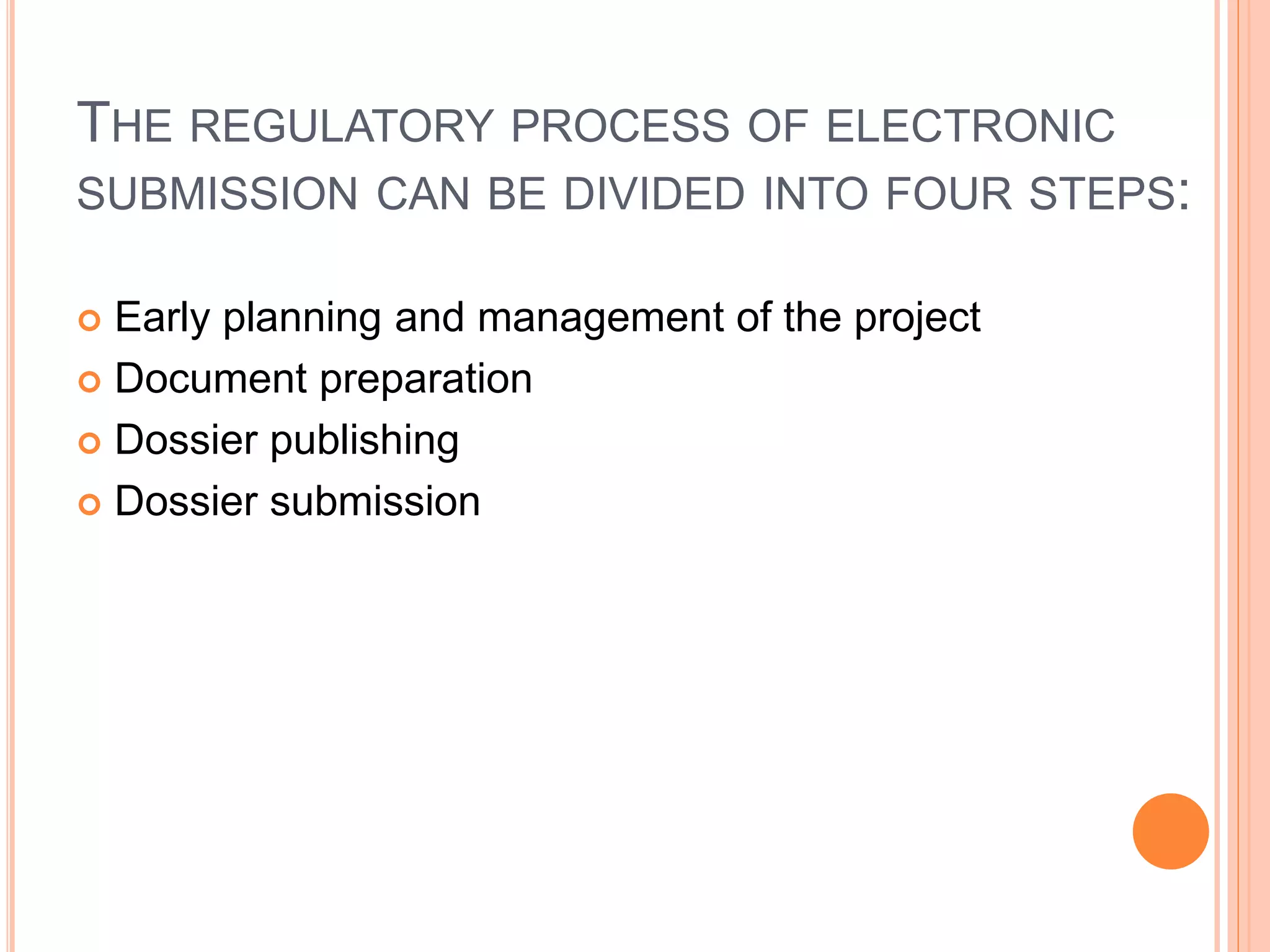 Electronic submission PPT | PPTX