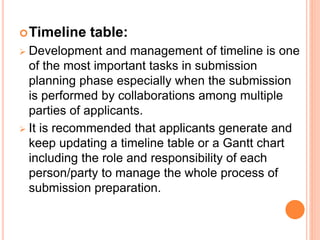 Electronic submission PPT | PPTX