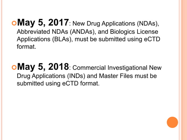 Electronic submission PPT | PPTX
