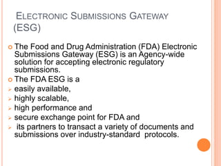 Electronic submission PPT | PPTX